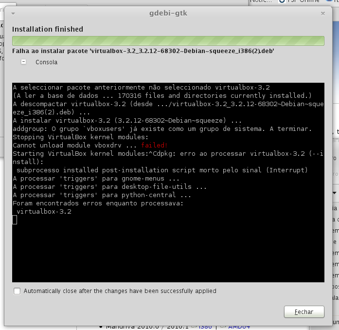 Problems with virtualbox [SOLVED] - Linux Mint Forums
