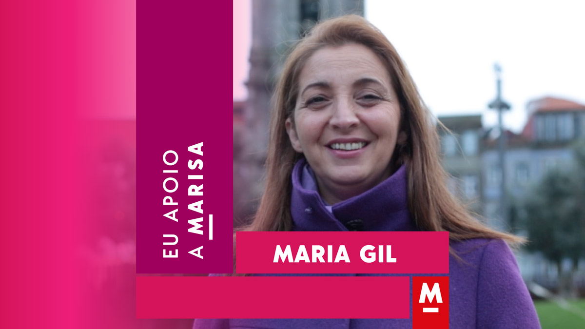 Maria Gil apoia Marisa Matias | Esquerda